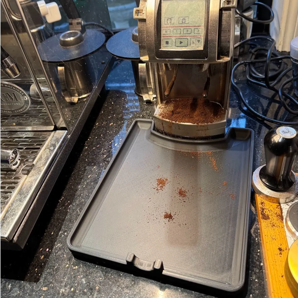 3d yazıcı baskı modelleri | 3MF | Coffee Grounds Catcher - for Forte ...
