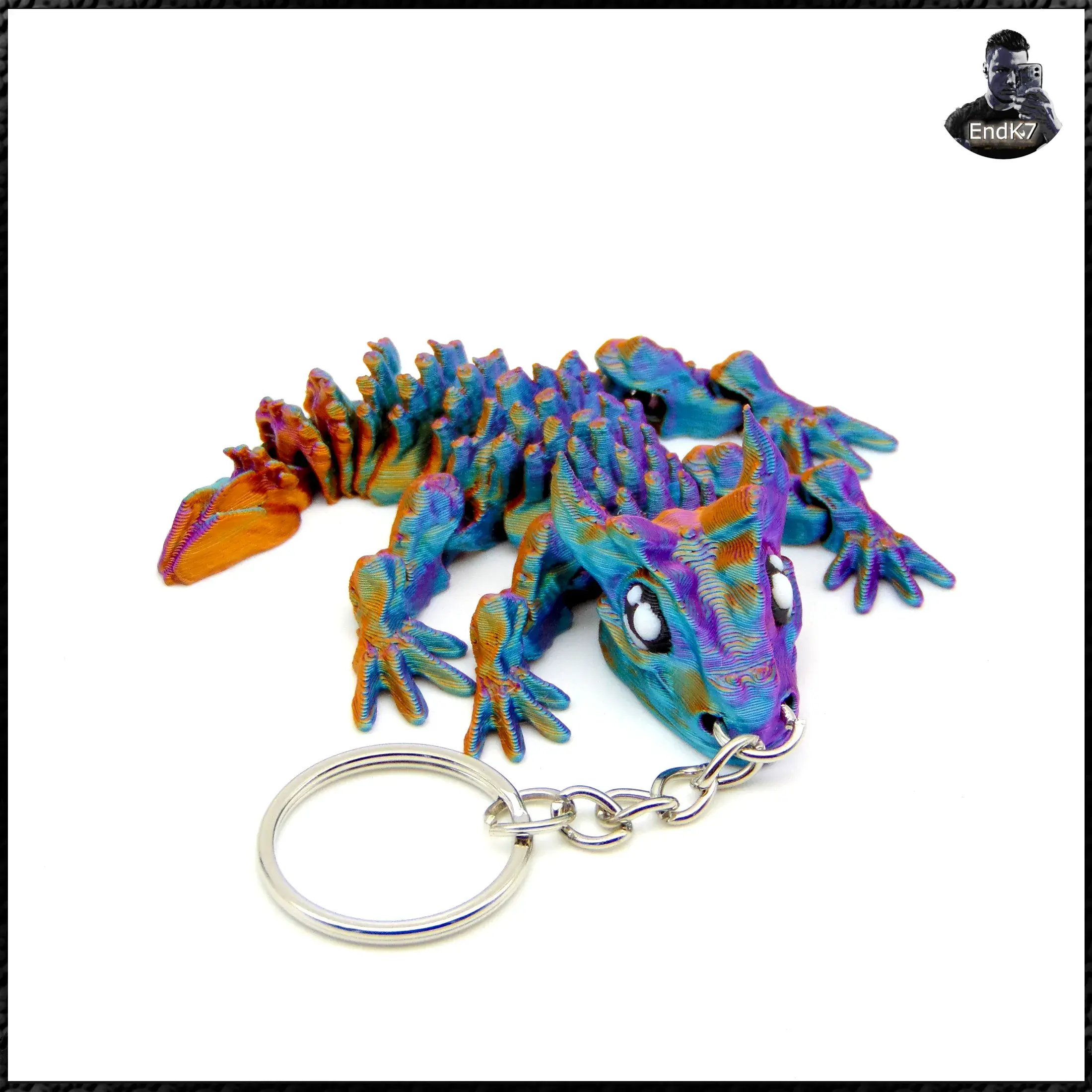 3D Printer Files | 3MF File | Glorious Baby Dragon Keychain | Creality ...