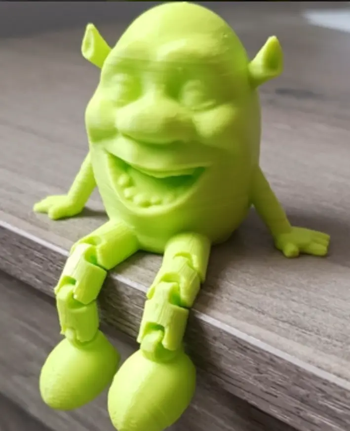 Arquivos de impressora 3D | Arquivo 3MF | Shrek Articulado | Creality Cloud
