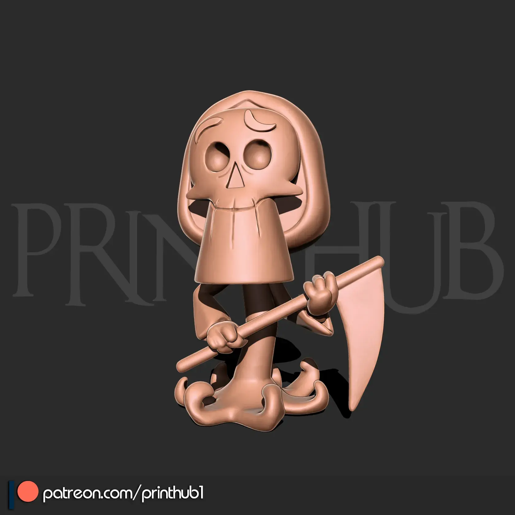 3D Printer Files | 3MF File | Grim Reaper – The Grim Adventures of ...