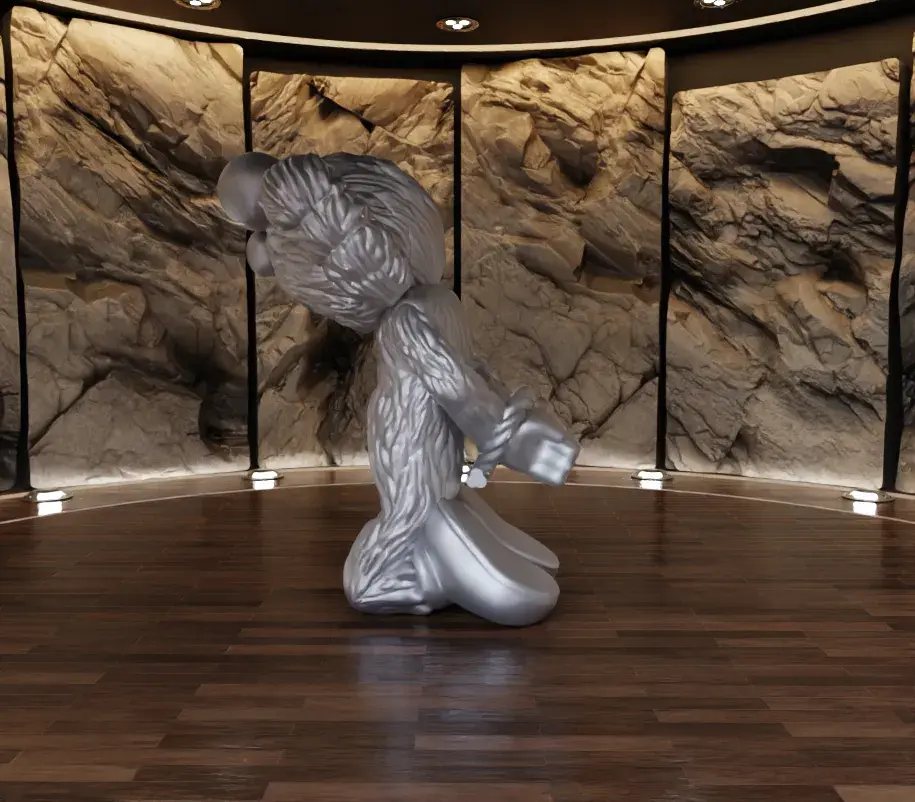 Other STL Download - Kaws Hostage BFF Version Fan Art Toyby ArtToyCollector