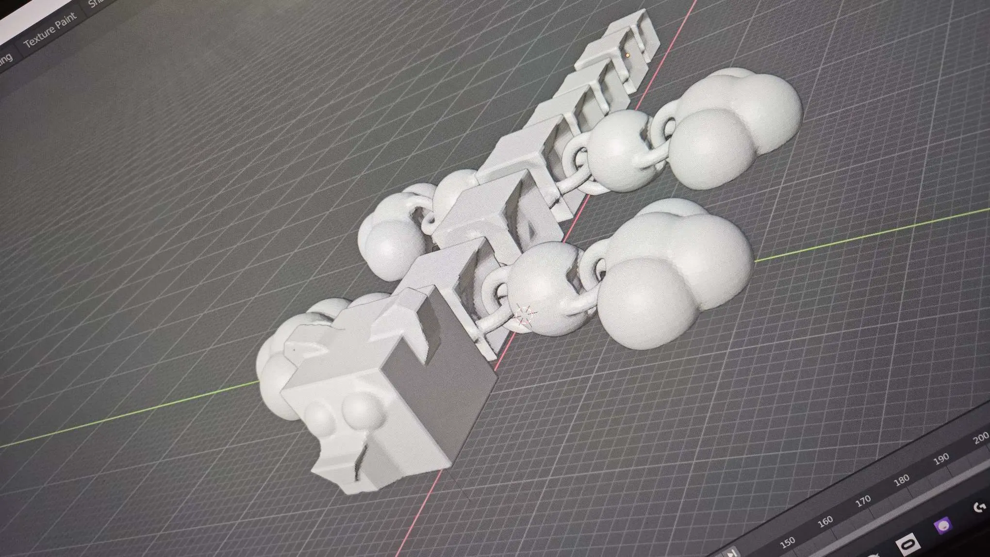 Free Other STL Download - Blocky Lazy Cat Articulated print in placeby ...