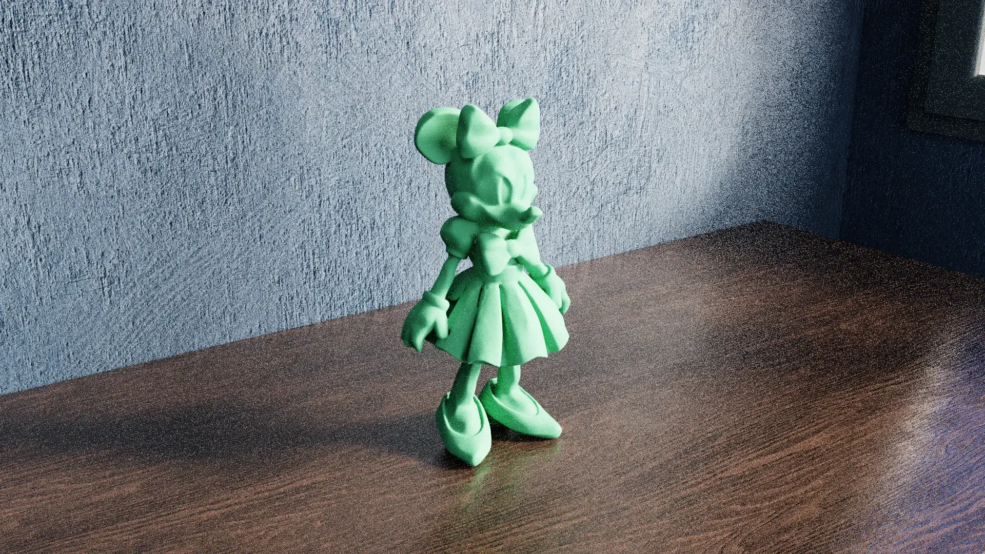 3D Printer Files | 3MF File | Low Poly Minnie Mouse | Creality Cloud