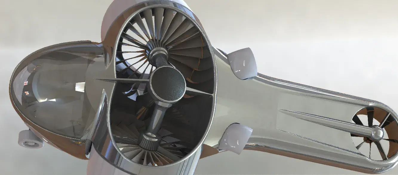 Drones & Aircraft STL Download - Terrafugia TF-X KHRby Stanislav Blêskin