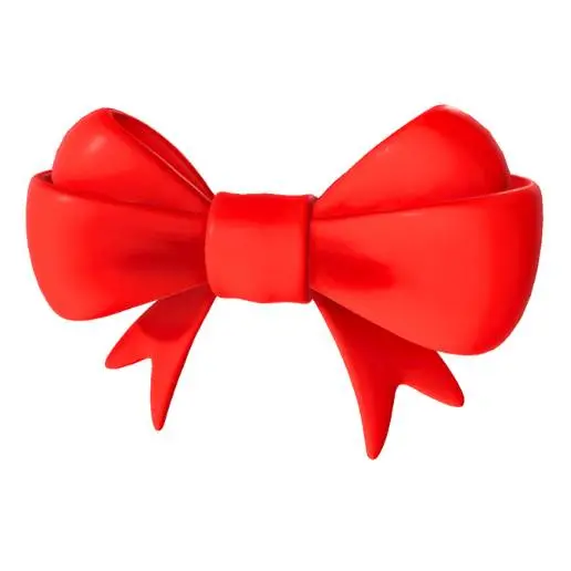 Other STL Download - Simple Glossy Red Ribbon Bow 3D Model STL ...