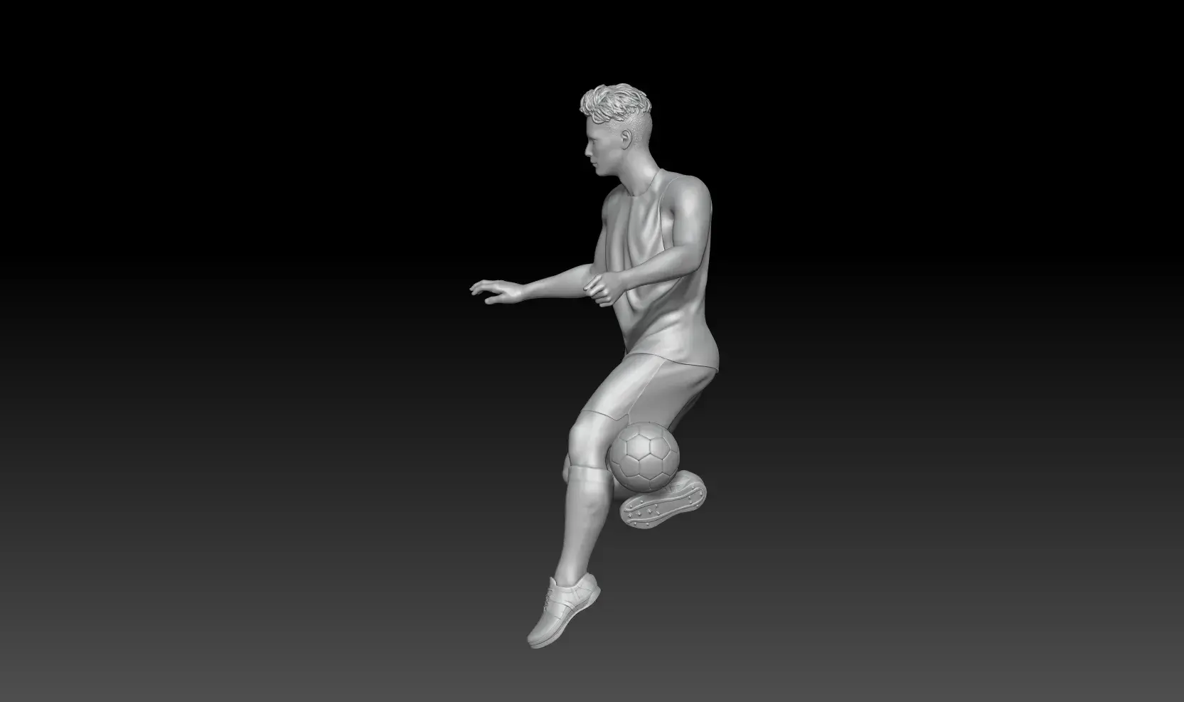 Characters & Creatures STL Download - fifa street player 3by Gigi_toys