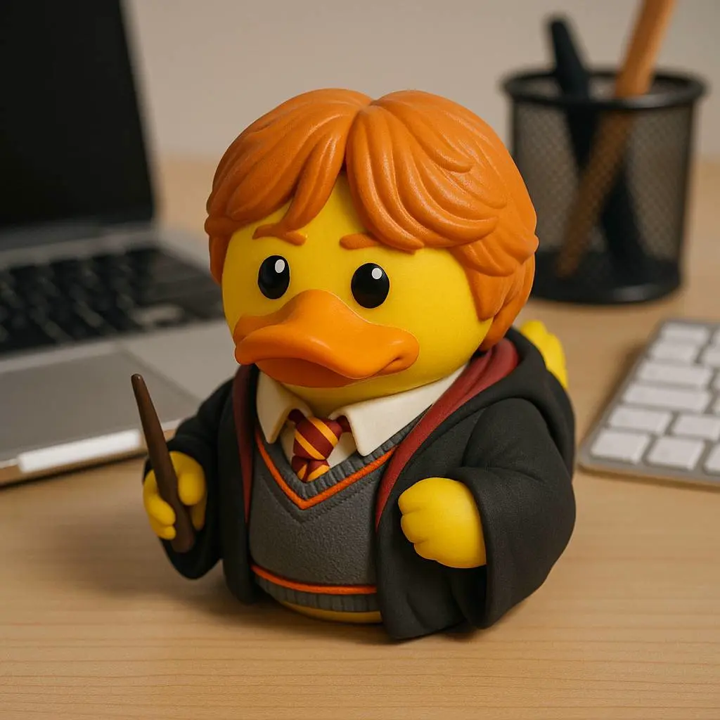 Other STL Download - Rubber Duck - Ron Weasley - Harry Potter - 3D ...