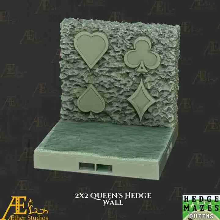 Other STL Download - AEHDGE06 - Hedge Maze Queensby Aether Studios
