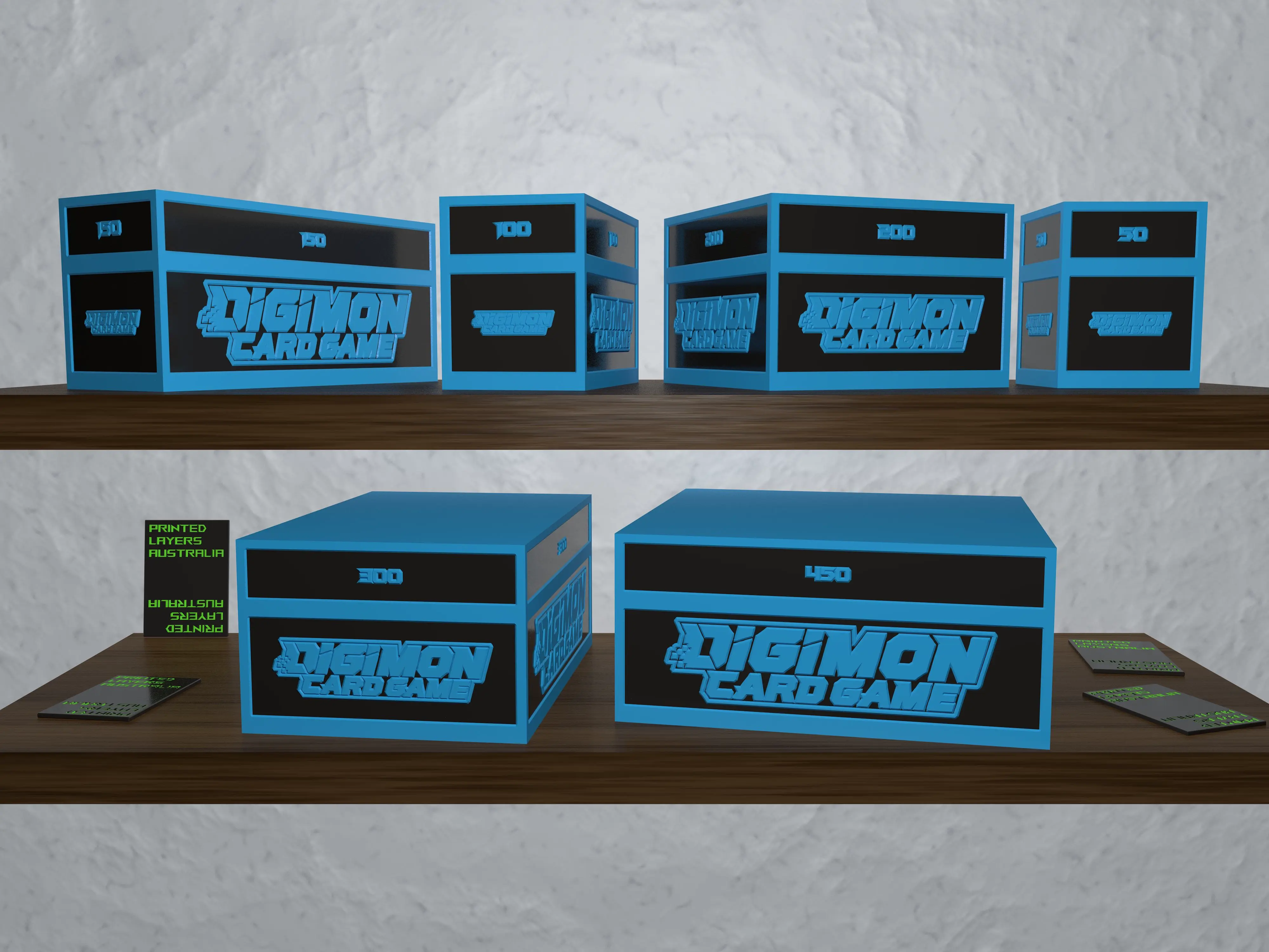 Digimon Card boxes - Topload Collection | 3D模型下载 | 创想云