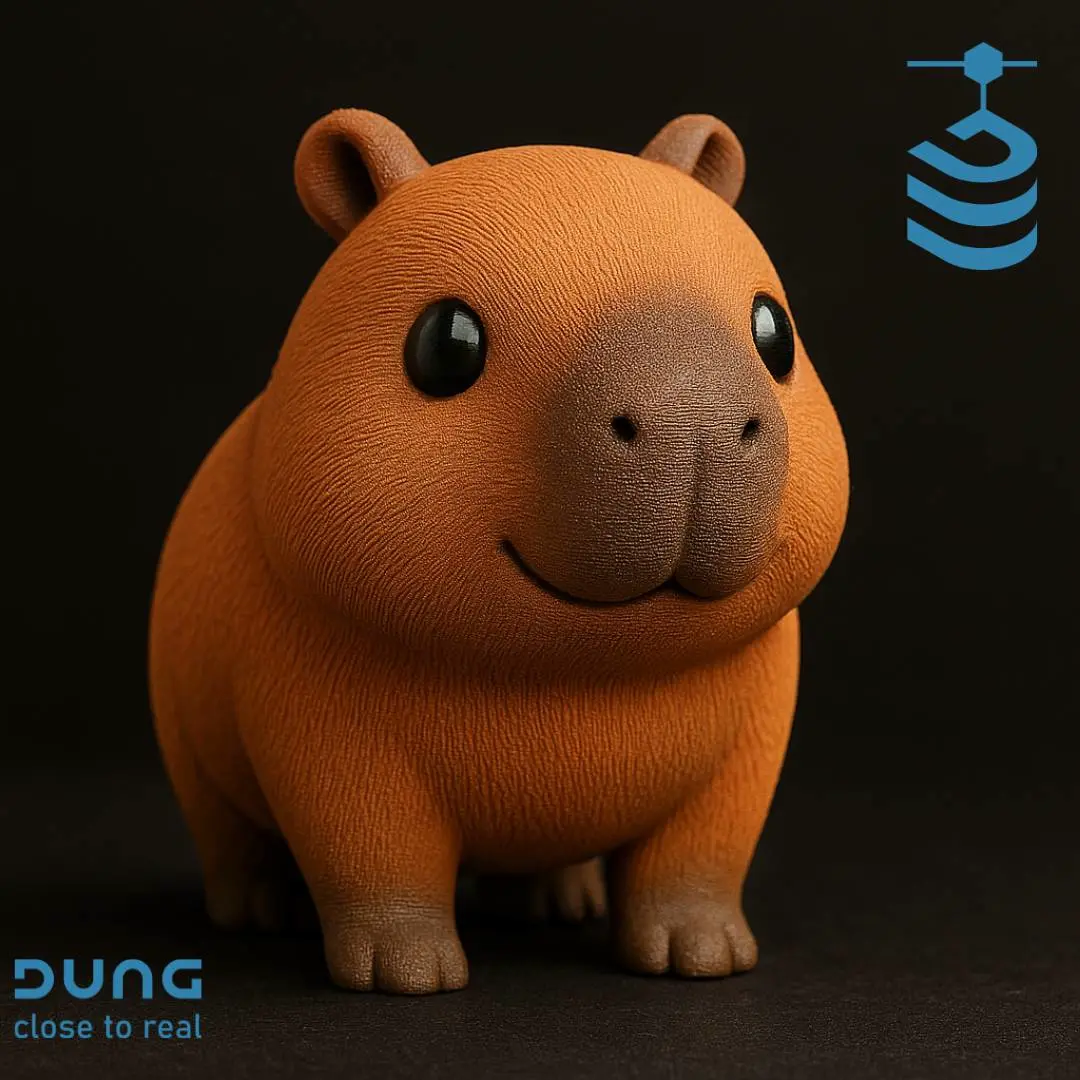 Other STL Download - Cute Capybara - dung3d