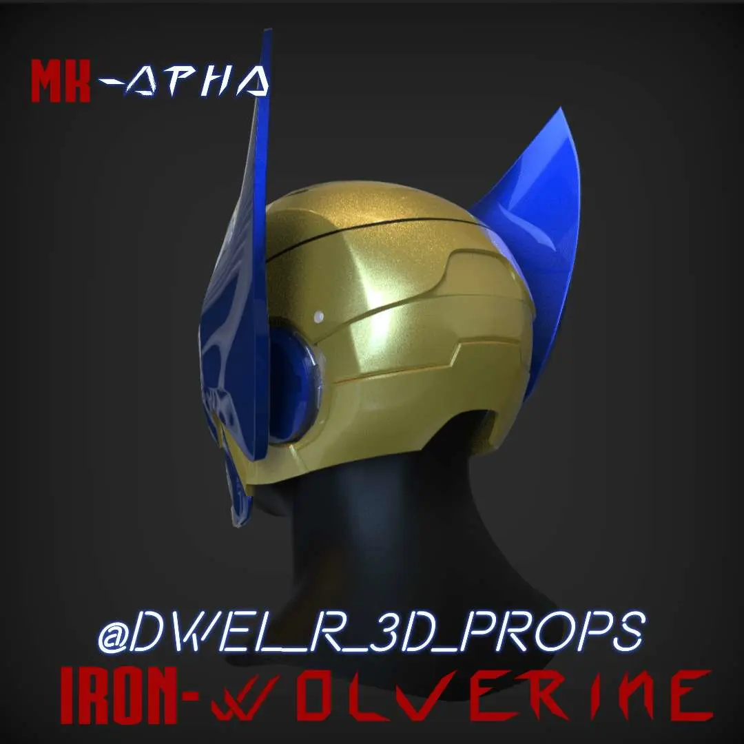 Iron-Wolverine MK-74 Wiskers | 3D models download | Creality Cloud