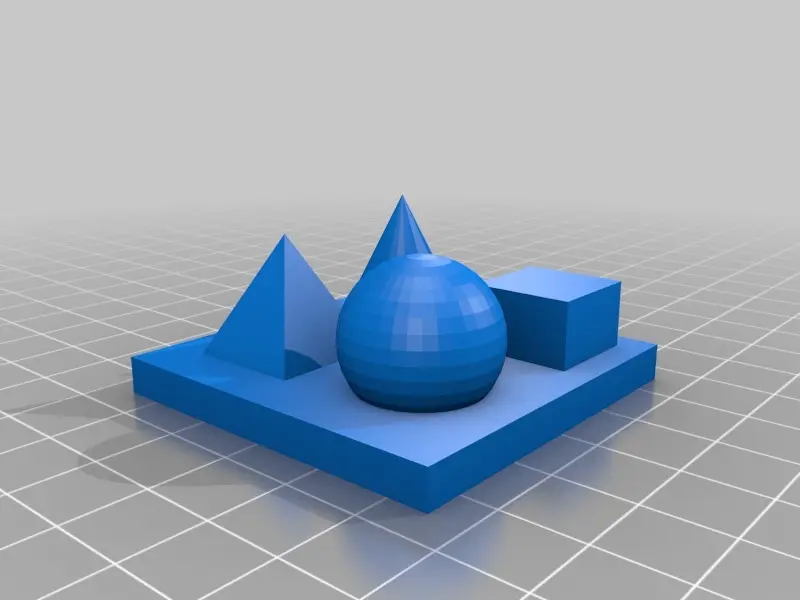 Free Test Models STL Download - Test print 50mm base plate MORE ...