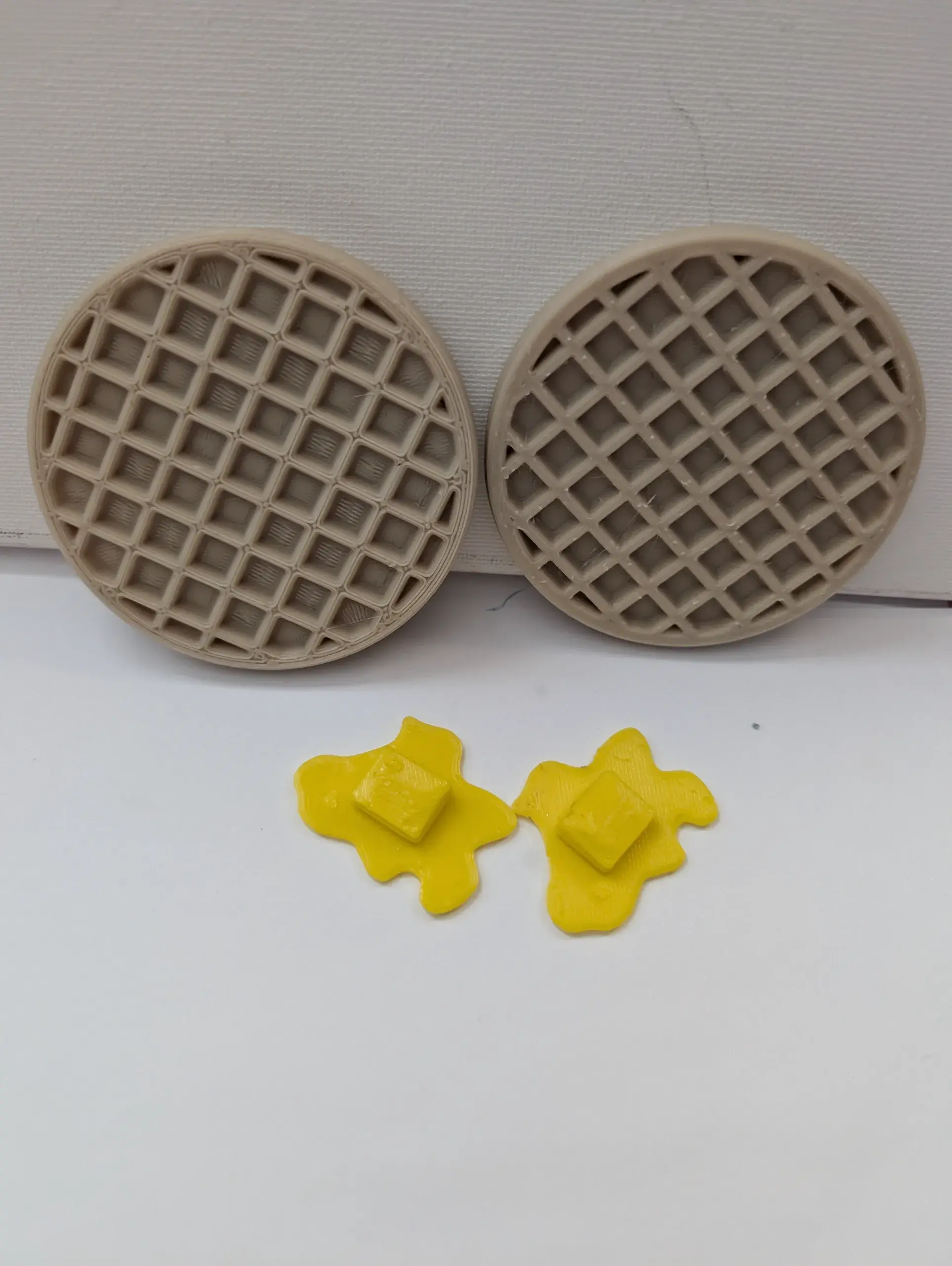 3D Printer Files | 3MF File | Play Classic Waffles with melted butter ...