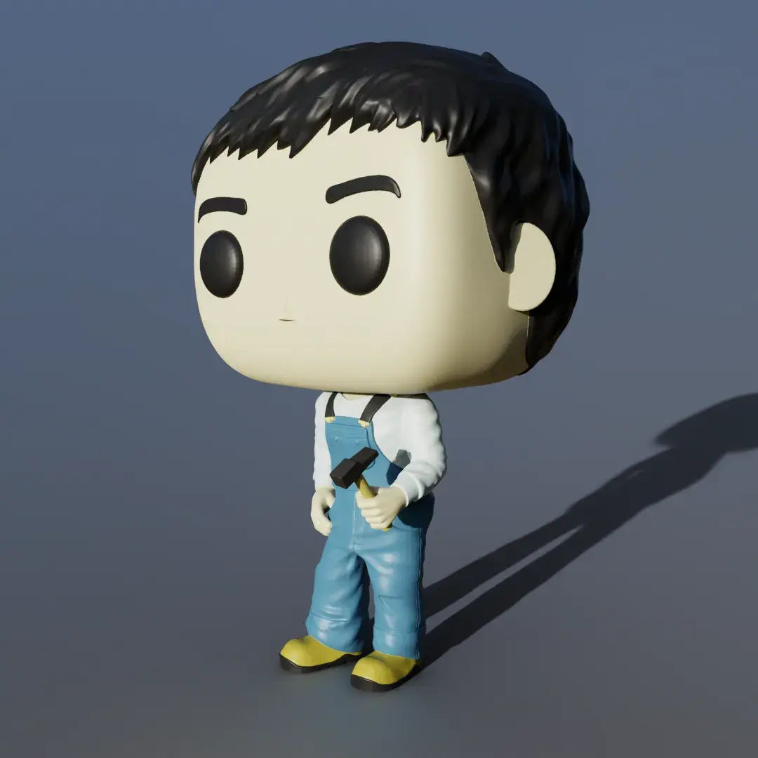 Sculptures & Artworks STL Download - Funko Carpinteroby Axos3D