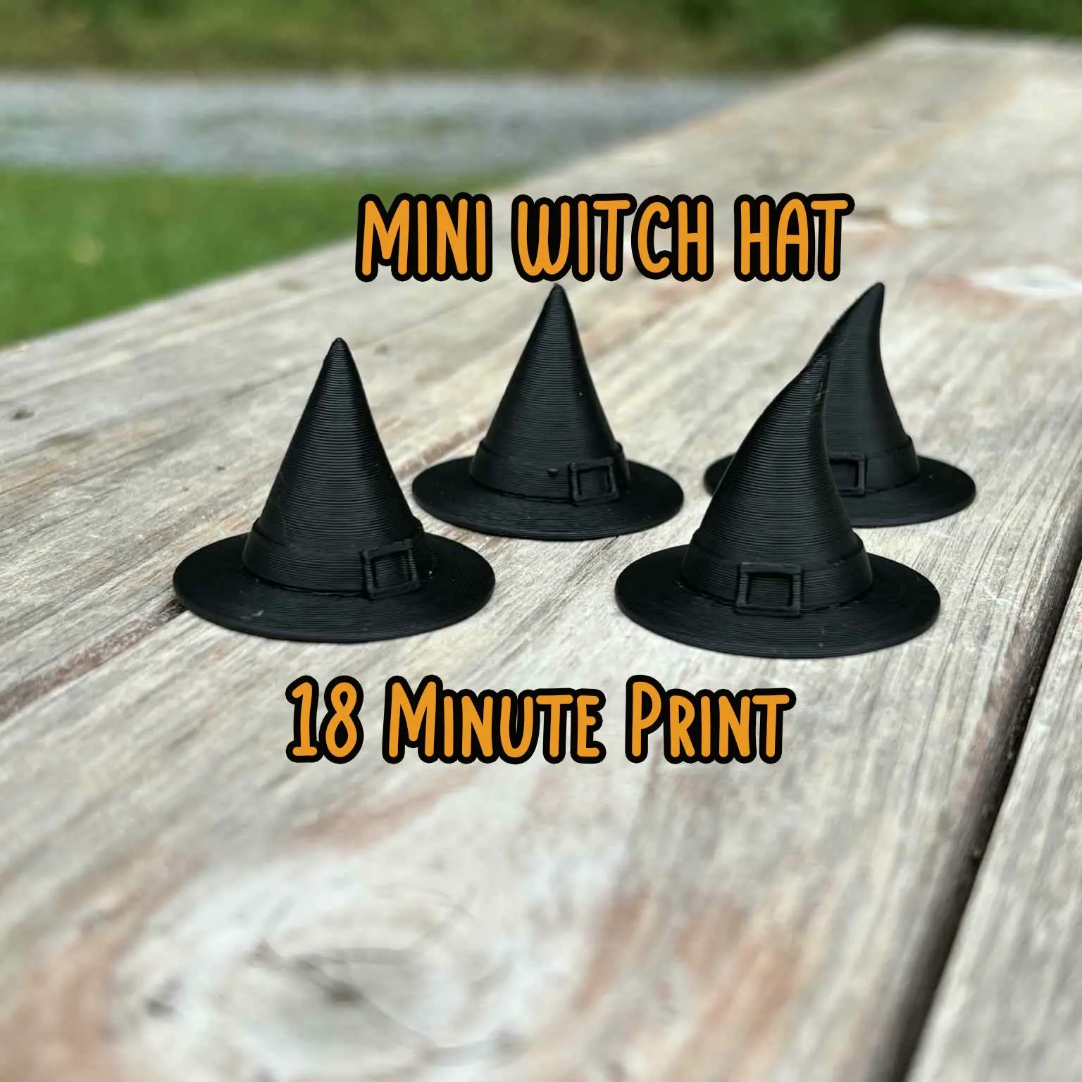 3D Printer Files | 3MF File | Mini Witch Hat | Creality Cloud