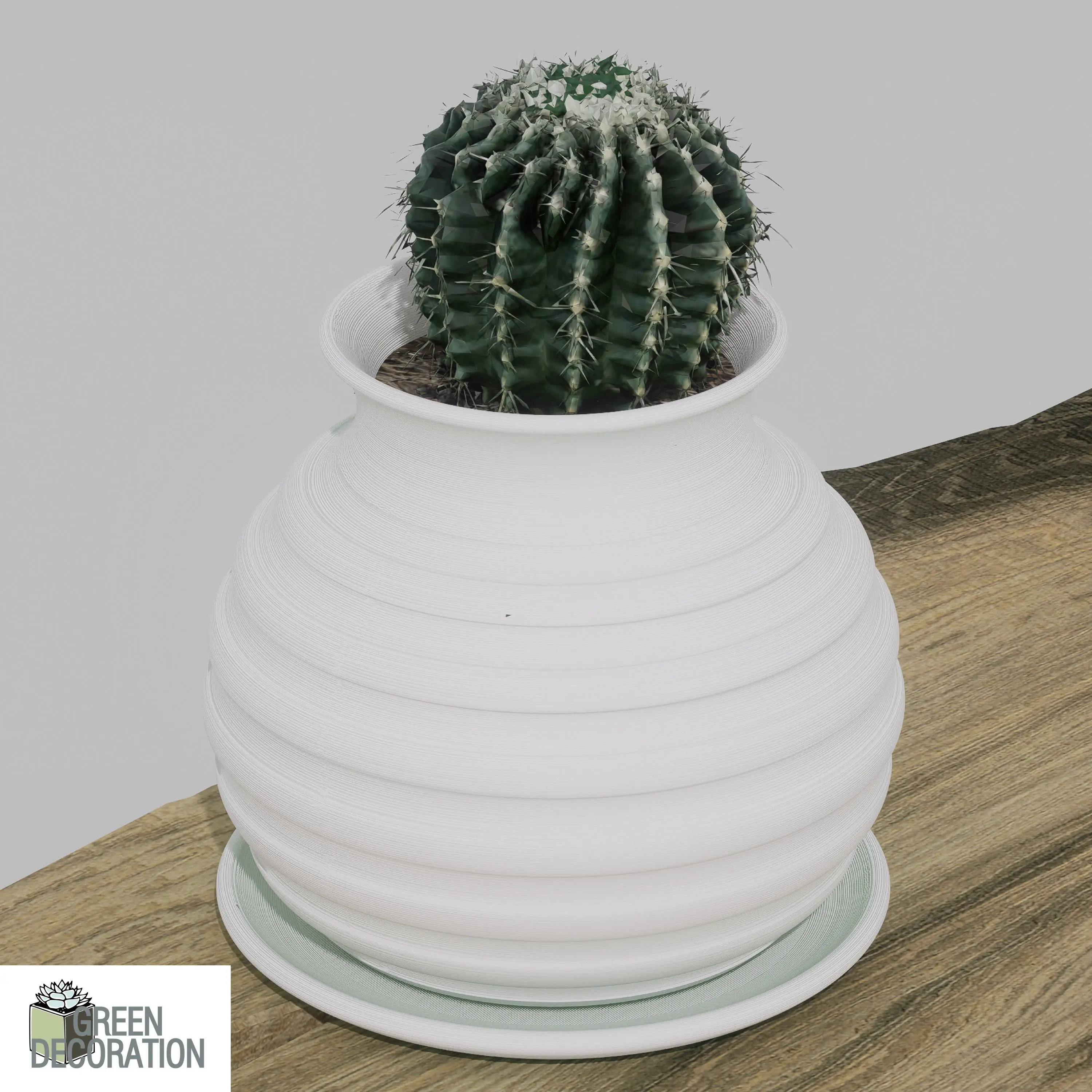 FLOWER POT FOR HOME DECORATION. FP33 | 3D models download | Creality Cloud