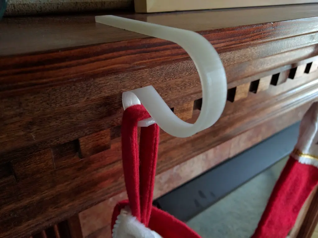 Free Home Decorations & Ornaments STL Download - Stocking Holder for ...