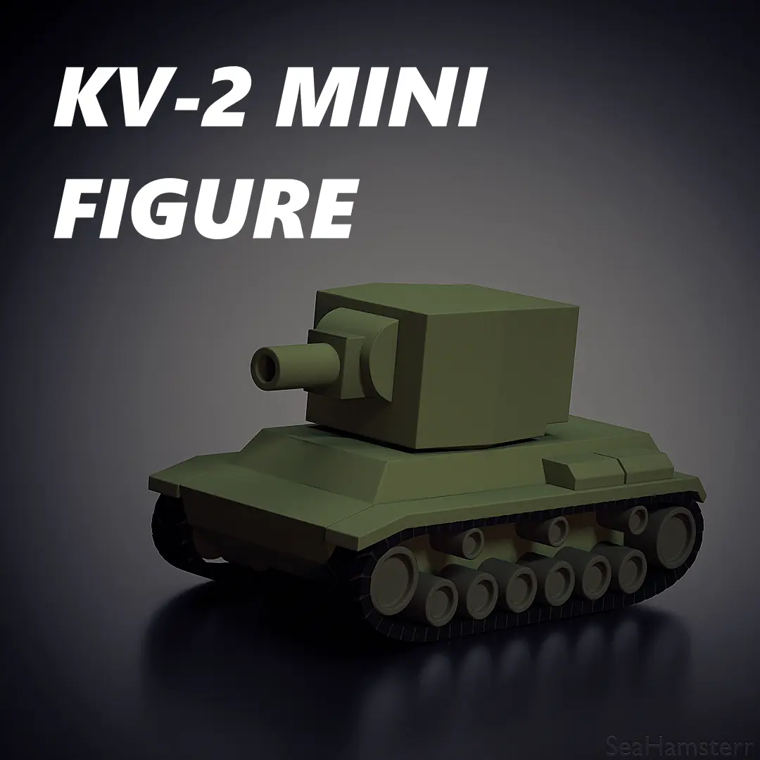 3D Printer Files | 3MF File | KV-2 | MINI FIGURE | Creality Cloud