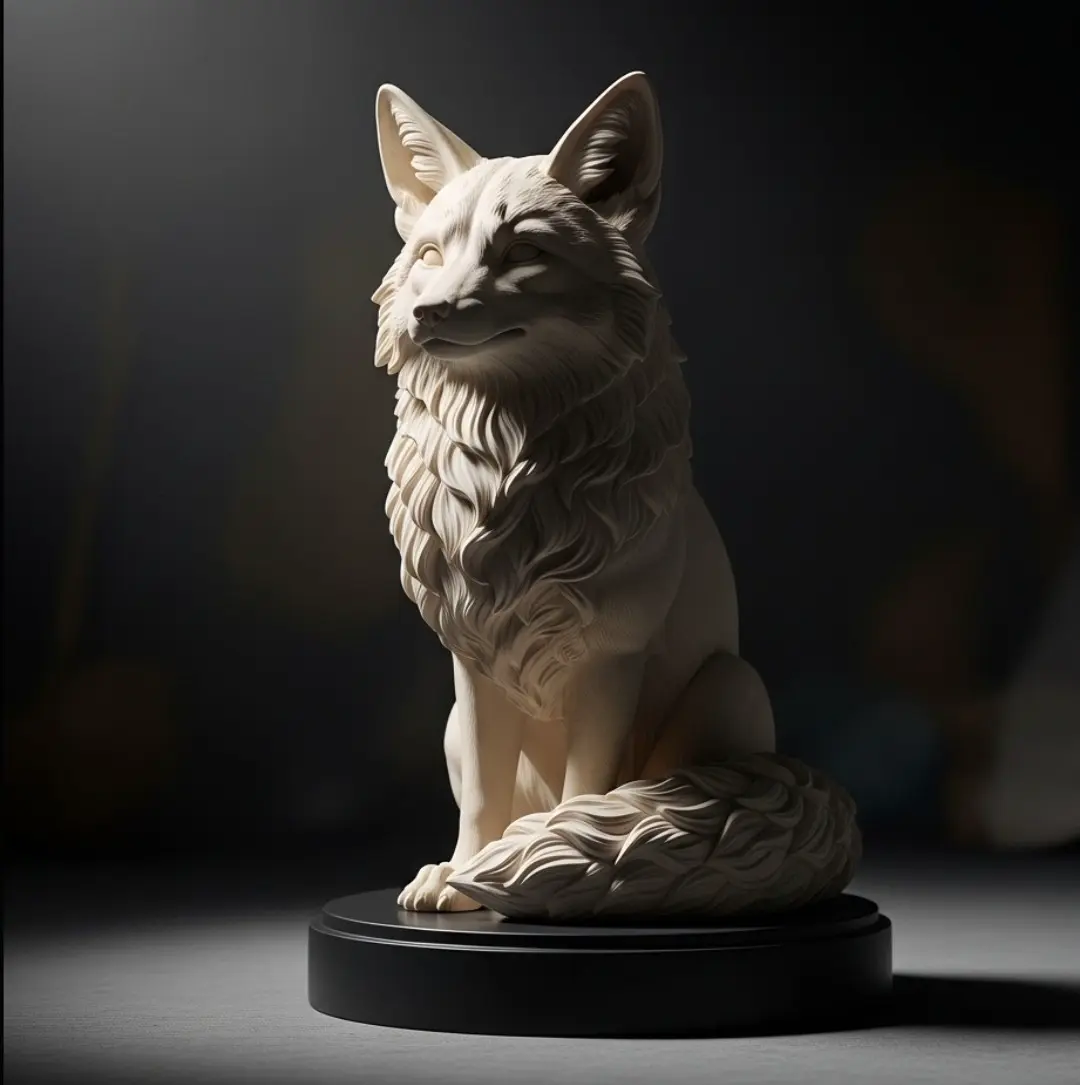 3D Printer Files | 3MF File | Raposa branca | Creality Cloud