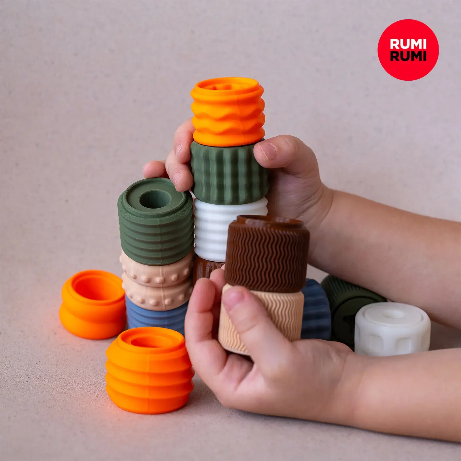 Construction Toys STL Download - Fidget Toy Blocksby RumiRumi