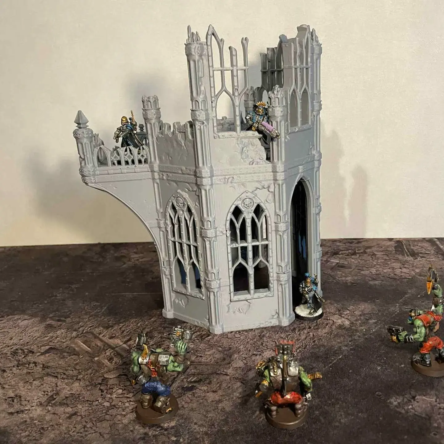 3D Printer Files | 3MF File | Wargame Imperial Auspex Tower ruins