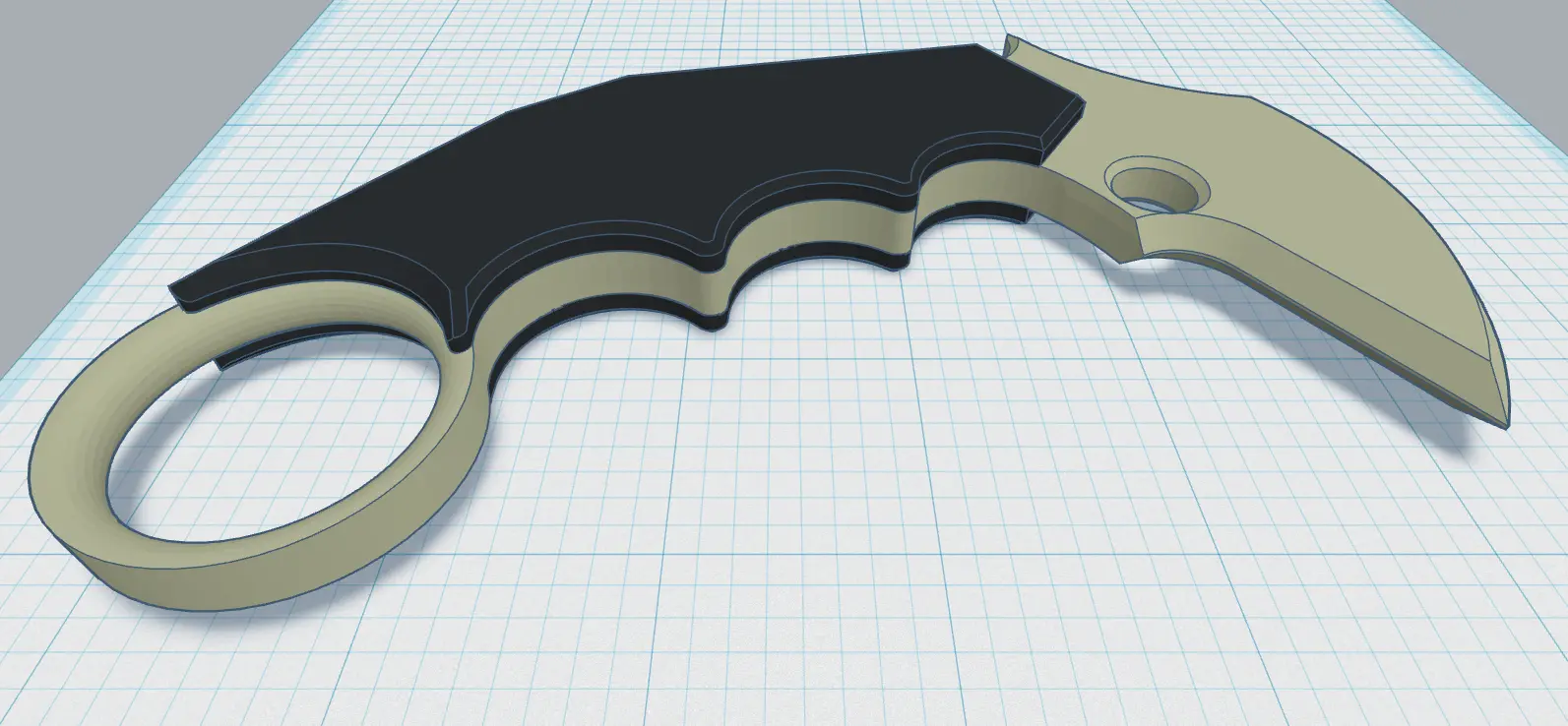 Karambit #8 | 3D models download | Creality Cloud