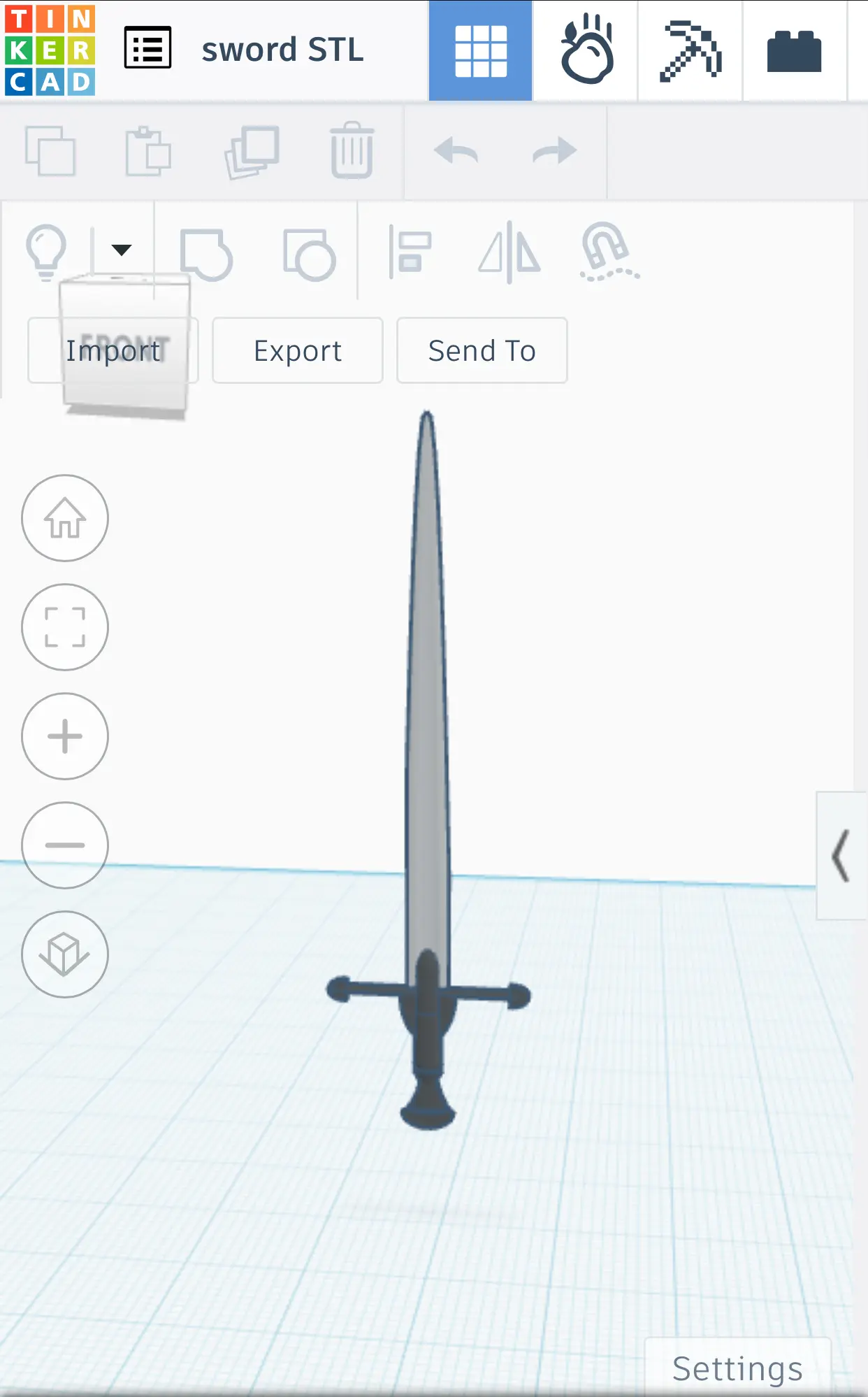 Free Game Props STL Download - Swordby Jacob Keith Martin