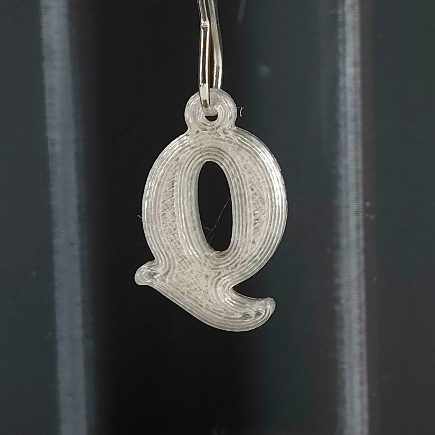 Archivos de impresora 3D | Archivo 3MF | Q keychain | Creality Cloud