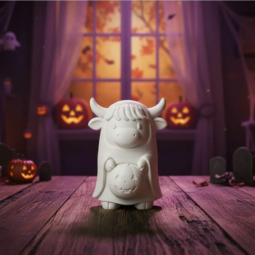 3D Printer Files | 3MF File | Halloween ghost cow | Creality Cloud