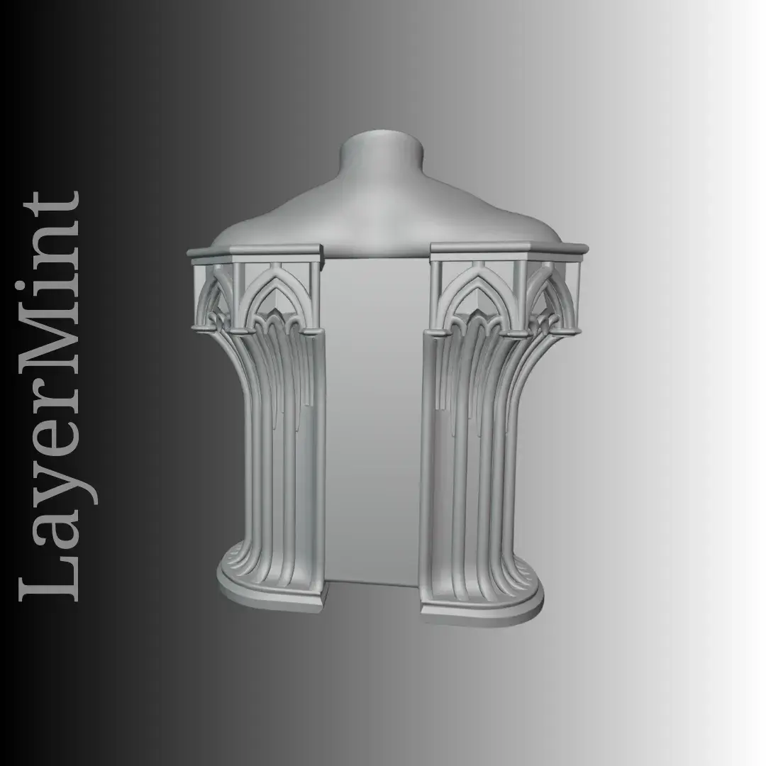 Home Decorations & Ornaments STL Download - Gothic Torso Desk Organizer ...