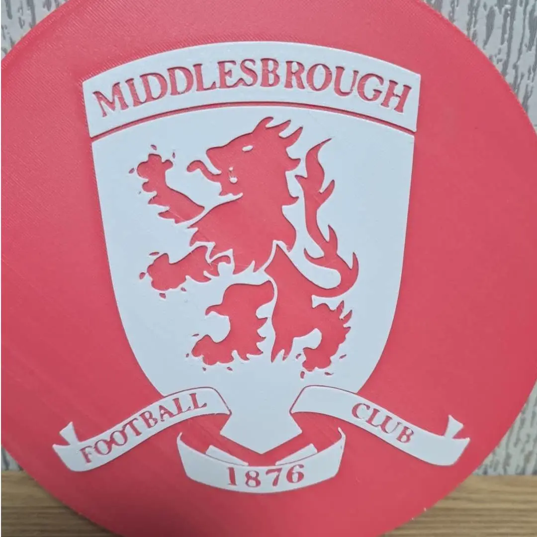 Sports & Exercise Equipment STL Download - middlesbrough logoby ...
