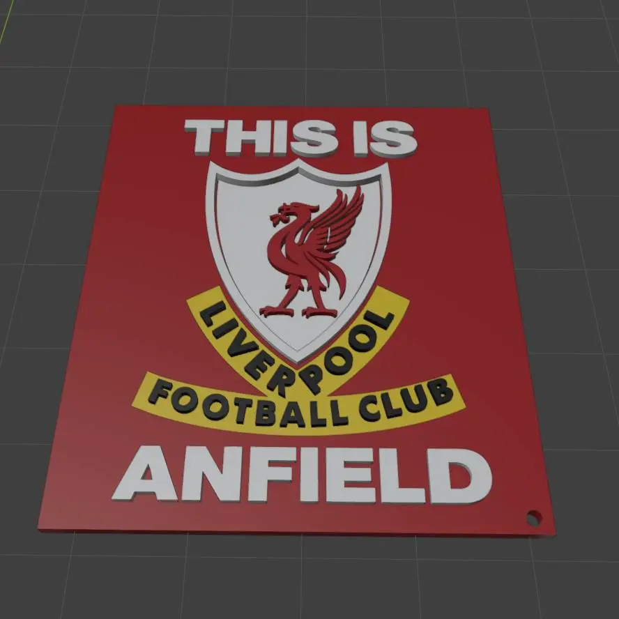 3D Printer Files | 3MF File | LIVERPOOL FOOTBALL CLUB KEYCHAIN ...
