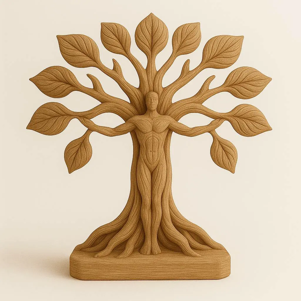 Free Sculptures & Artworks STL Download - Tree of Life- Roots of Life ...