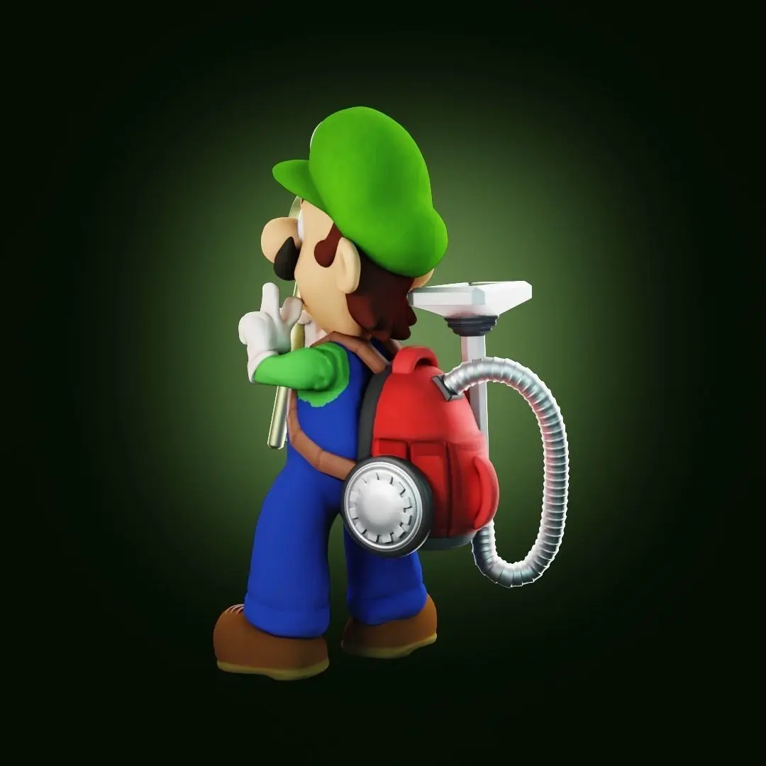 3D Printer Files | 3MF File | Luigi key holder | Creality Cloud