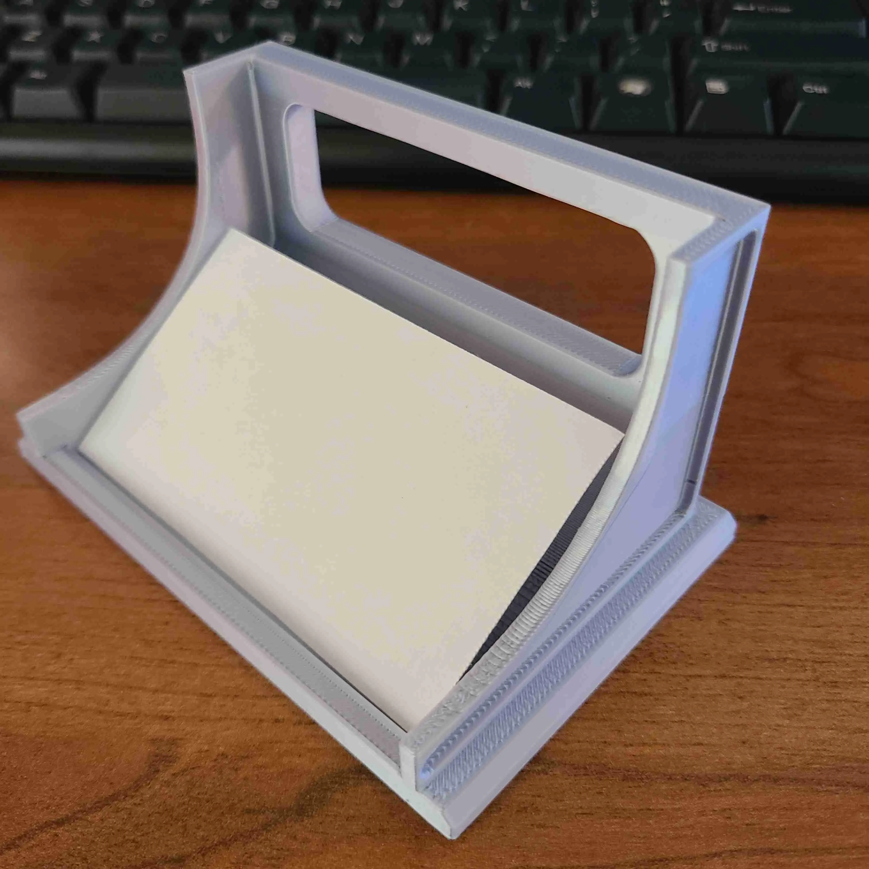 Home Decorations & Ornaments STL Download - Business Card Holderby mdelaney