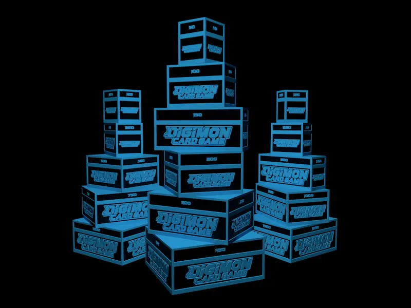 Board Games & Card Games STL Download - Digimon Card boxes V2 - Ultra ...