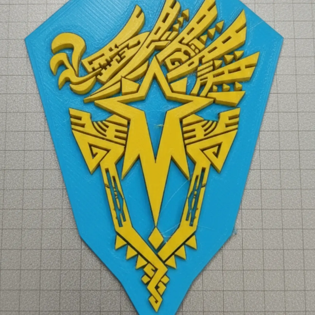 Home Decorations & Ornaments STL Download - MH Ice Born Guild Emblem ...