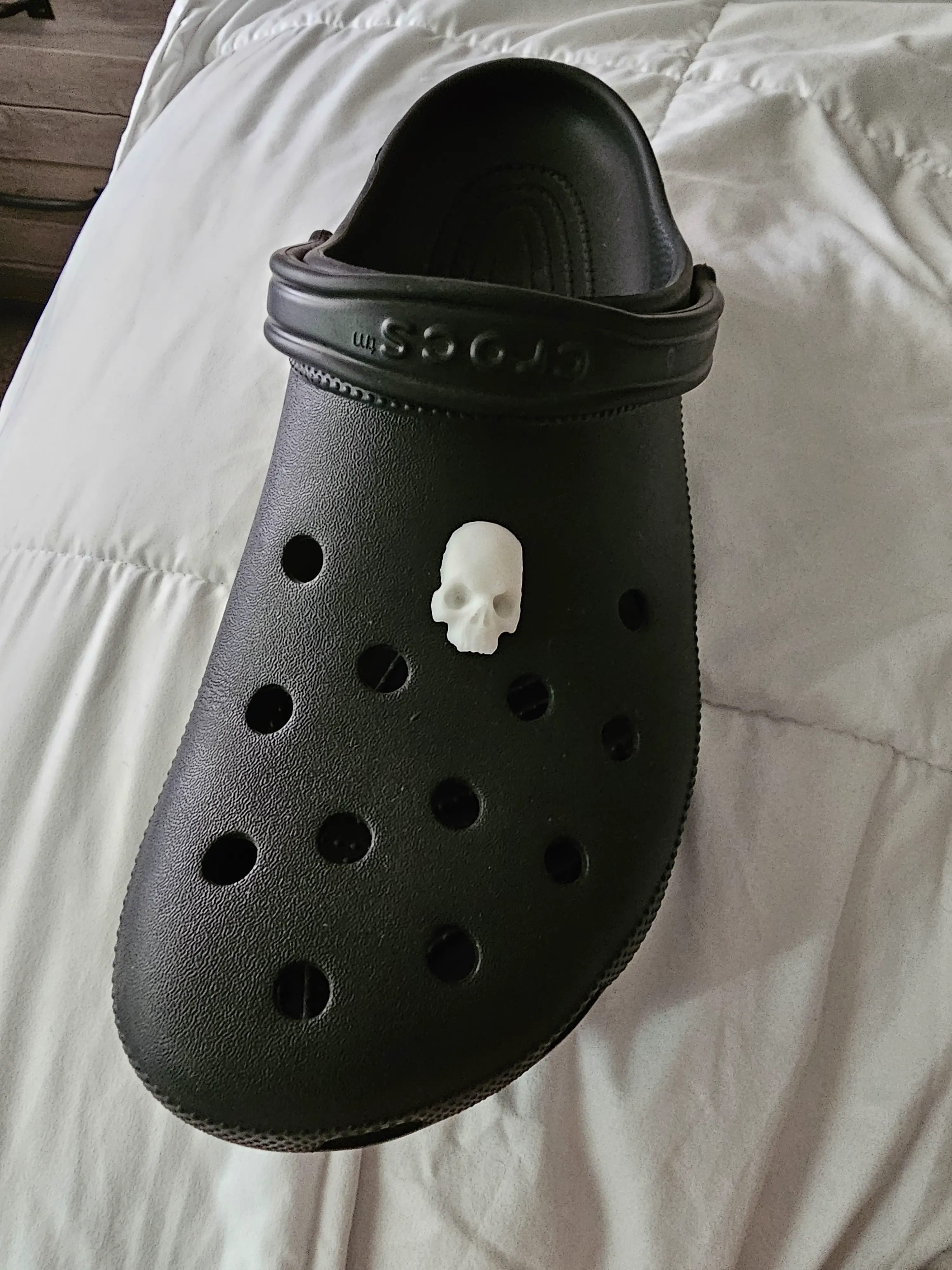 skull crocs charm | 3D models download | Creality Cloud