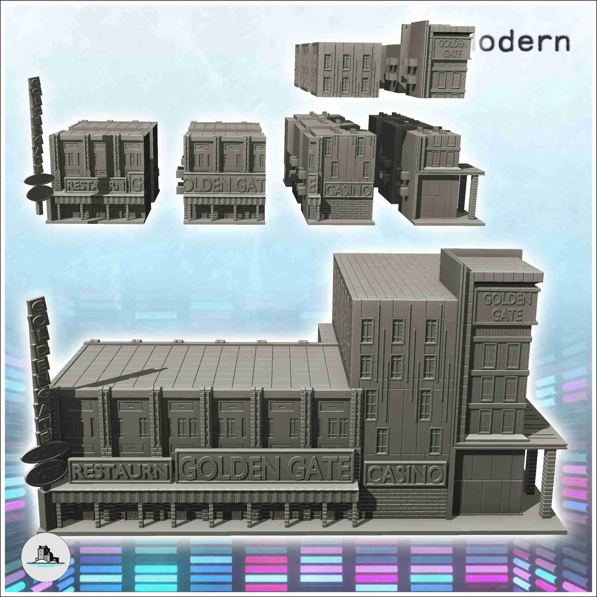 Miniature Games & Accessories STL Download - Golden State Las Vegas ...