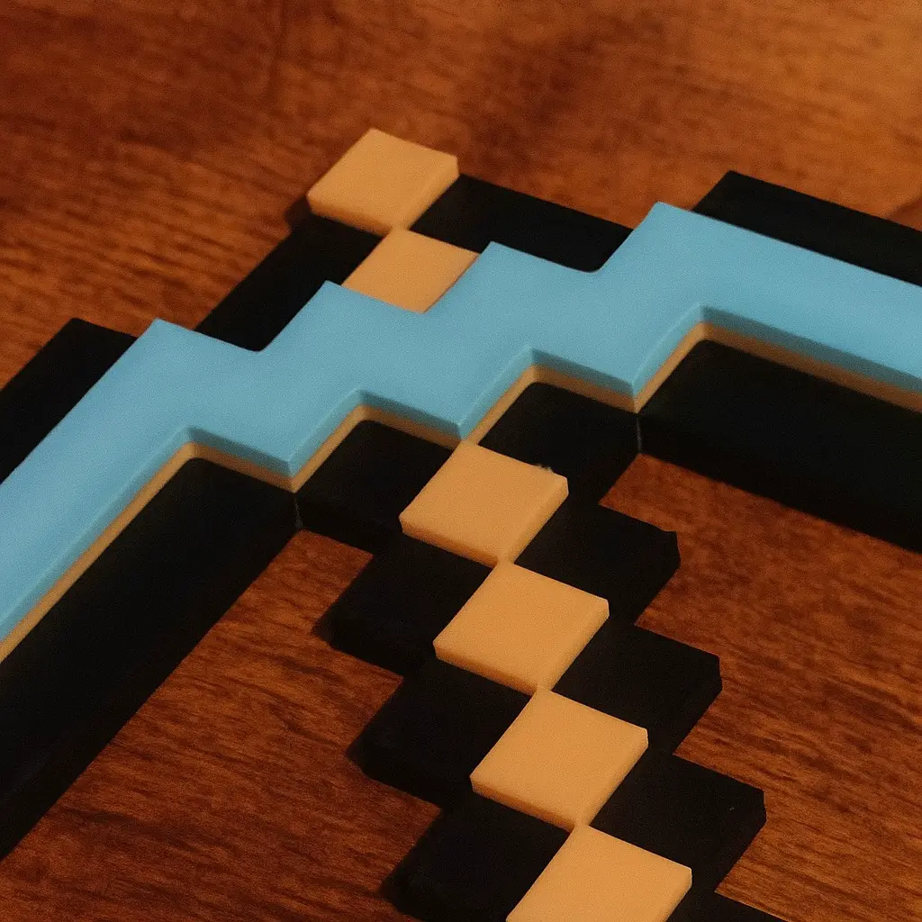 Game Props STL Download - MineCraft Tools (multicolour with single ...