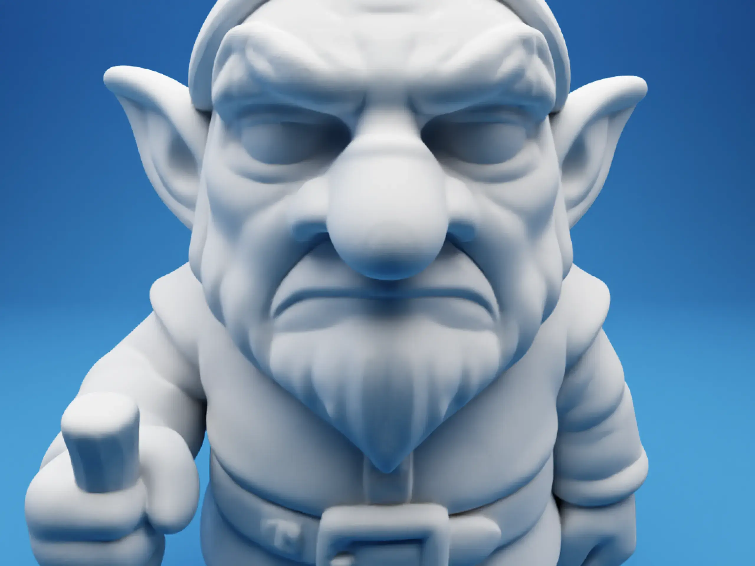 Other STL Download - Grumpy Goblin Gnome – 3D Printable Miniature for ...