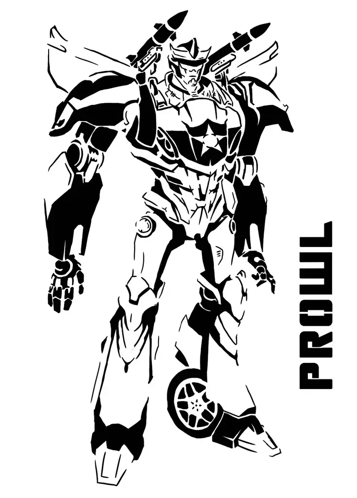 Free Other STL Download - Prowl stencilby SMT_M 🦊