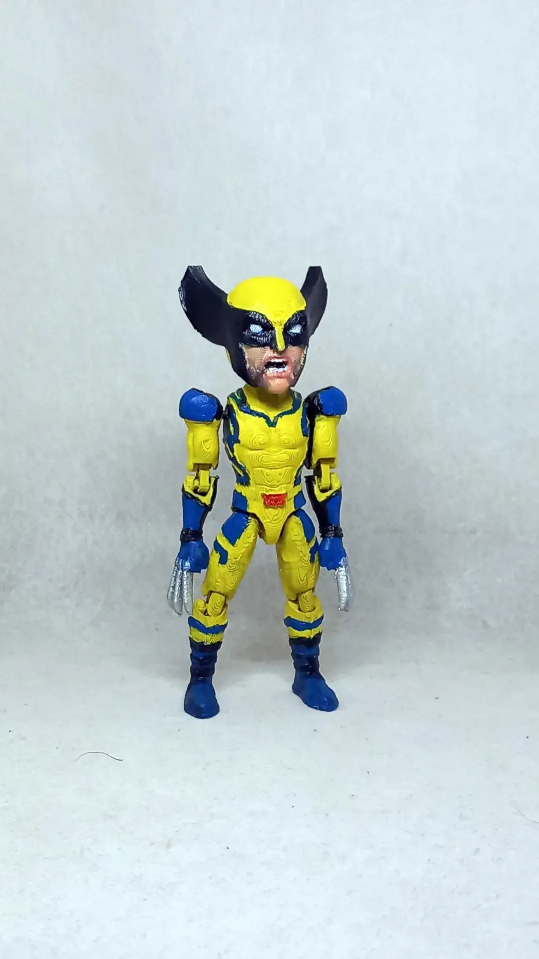 Characters & Creatures STL Download - flexible wolverine (Print in ...