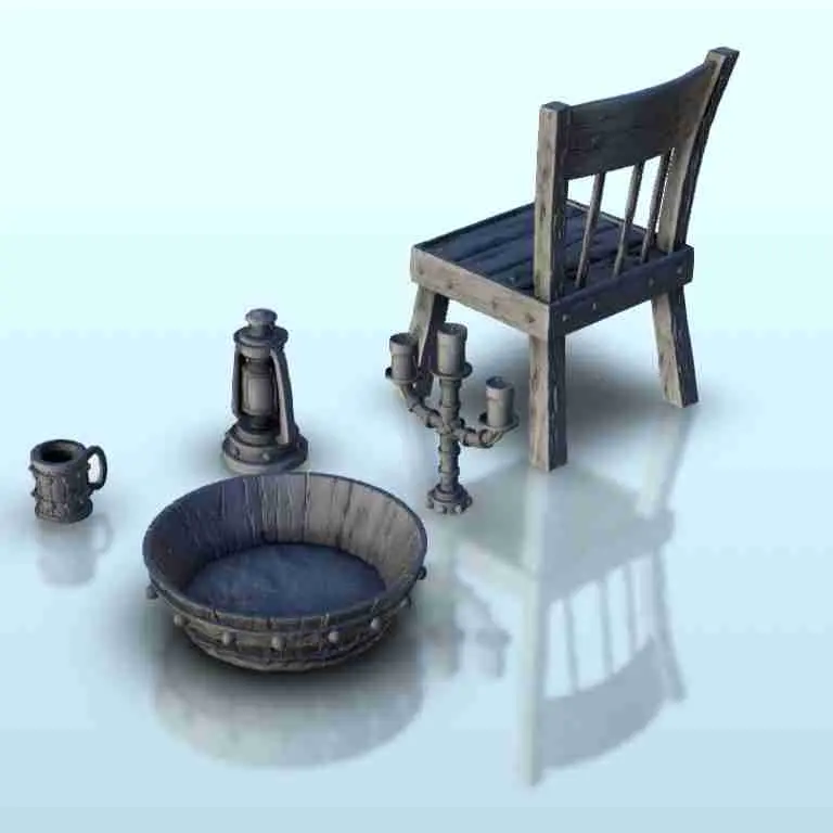 Other STL Download - Interior set 7 - miniatures warhammer terrain ...