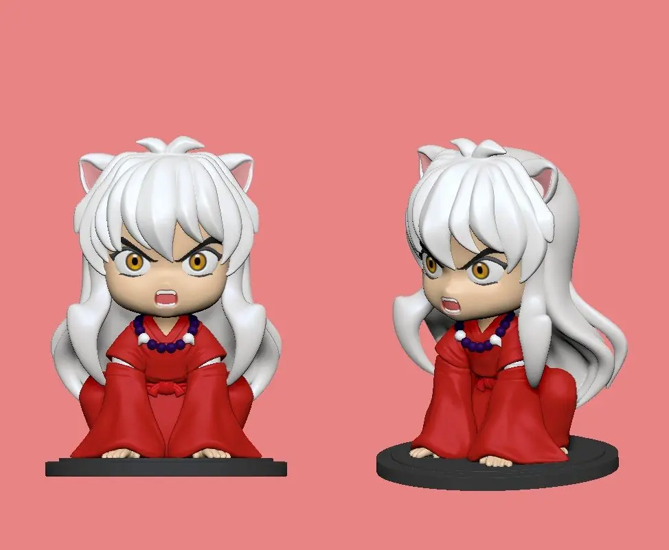 Characters & Creatures STL Download - Inuyashaby vea
