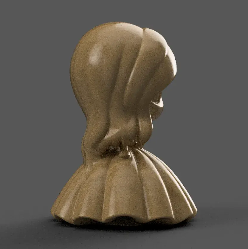 Other STL Download - Cute Bride - Princess 3D Model – STL File for ...