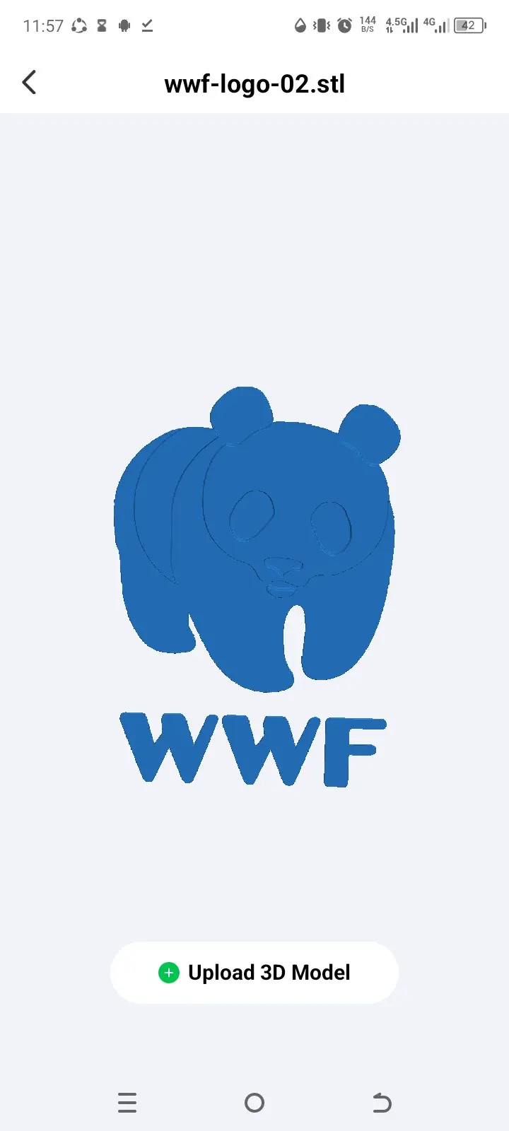 Free Home Decorations & Ornaments STL Download - WWF Emblem For Clock ...