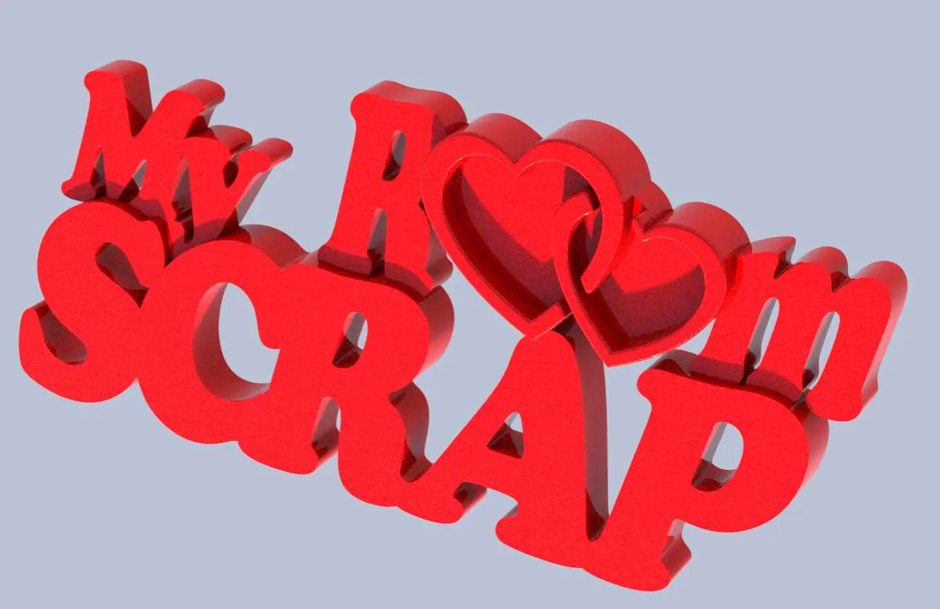 Badges & Coins STL Download - Logo of My Scrap Roomby HACKI_LAB