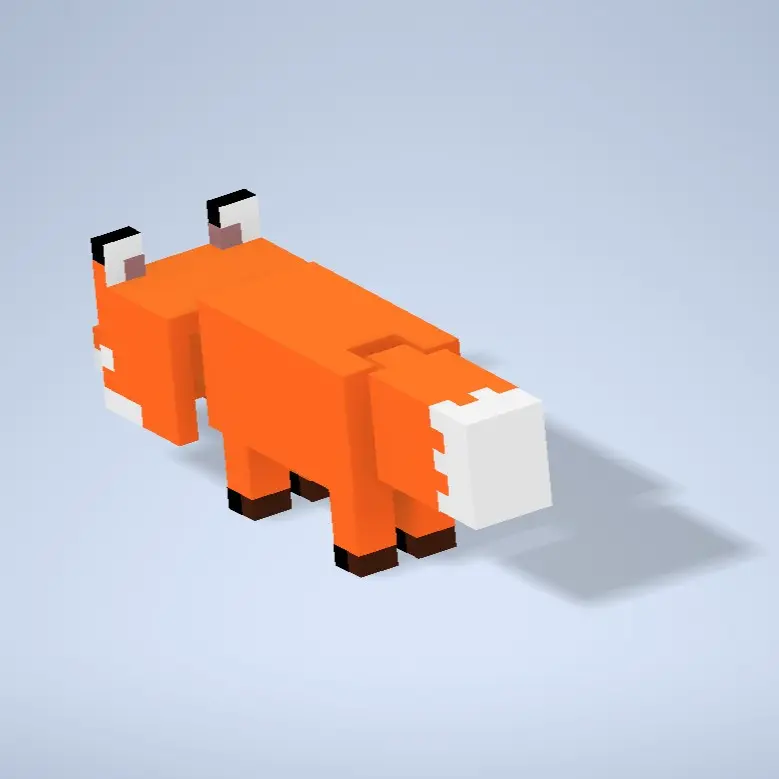 Characters & Creatures STL Download - Articulated Foxby Formelix 3D