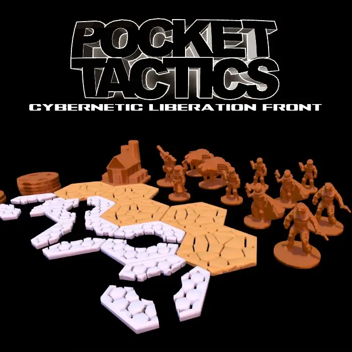 Pocket-Tactics (Third Edition): Cybernetic Liberation Front | 3D models ...